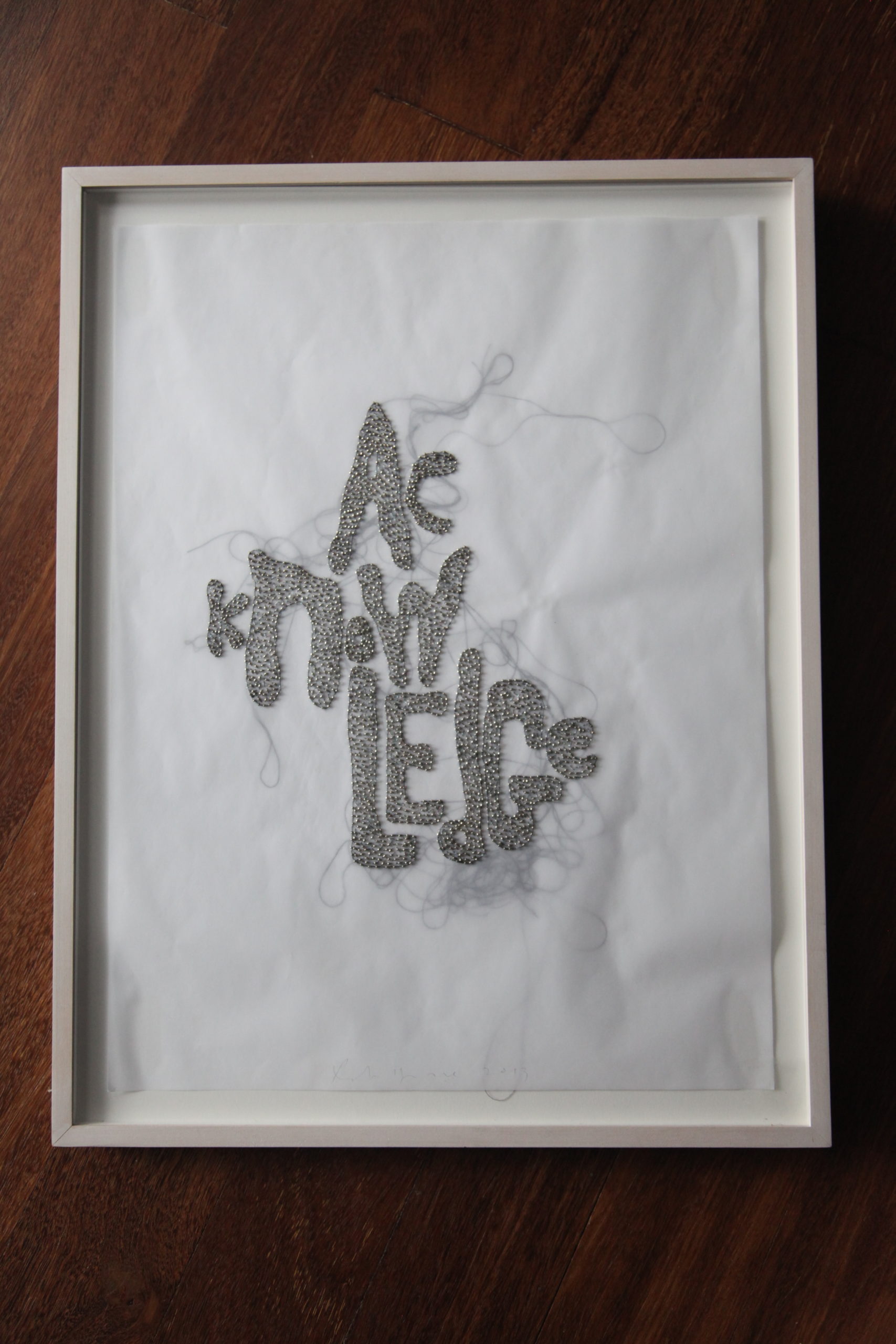 Acknowledge - Art Consultant Gent